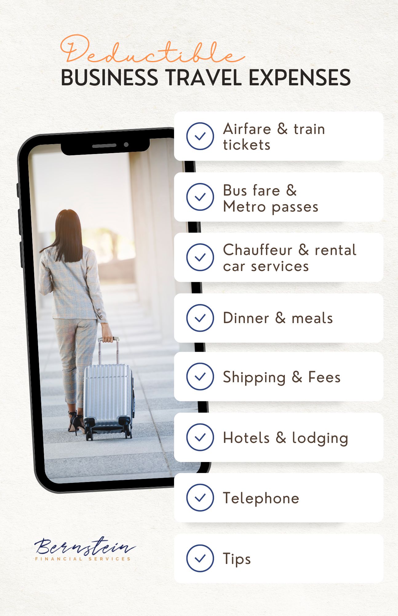 What qualifies as deductible business travel expenses? – Bernstein ...